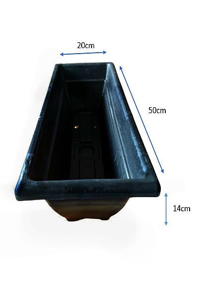 Plastic Rectangle Pot – Plants & Plants Supercentre